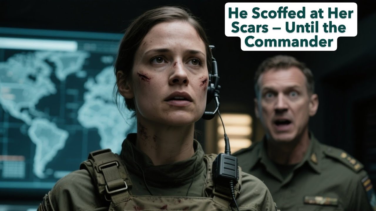 He Scoffed at Her Scars — Until the Commander Announced Her Call Sign ...