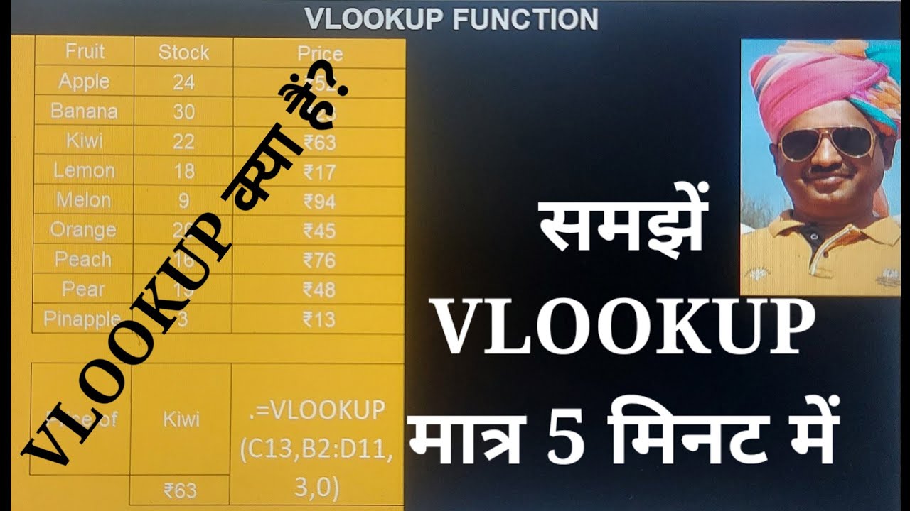How To Use Vlookup Formula In Microsoft Excel Vlookup In Excel Vlookupexplained Ajitrathore