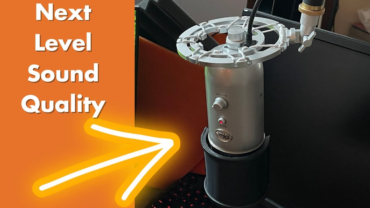 Blue Microphone Boom Arm Setup For The Next Level Audio - YouTube