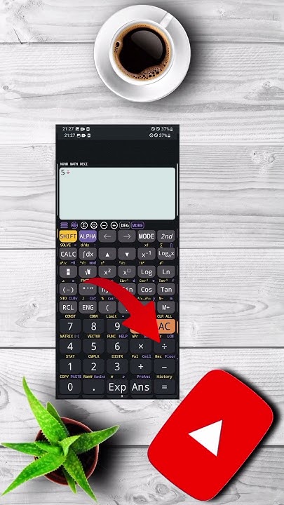 Divide two numbers by calculator #shorts - YouTube