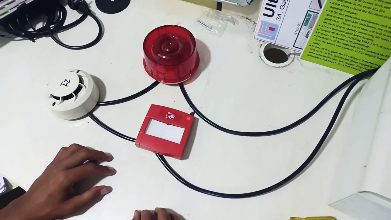 Morley DXC1 Fire Alam Panel testing - YouTube