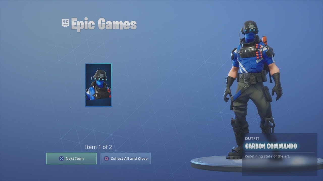 *UNLOCKING* The FREE Fortnite Skin Today! 'CARBON COMMANDO' (Fortnite ...