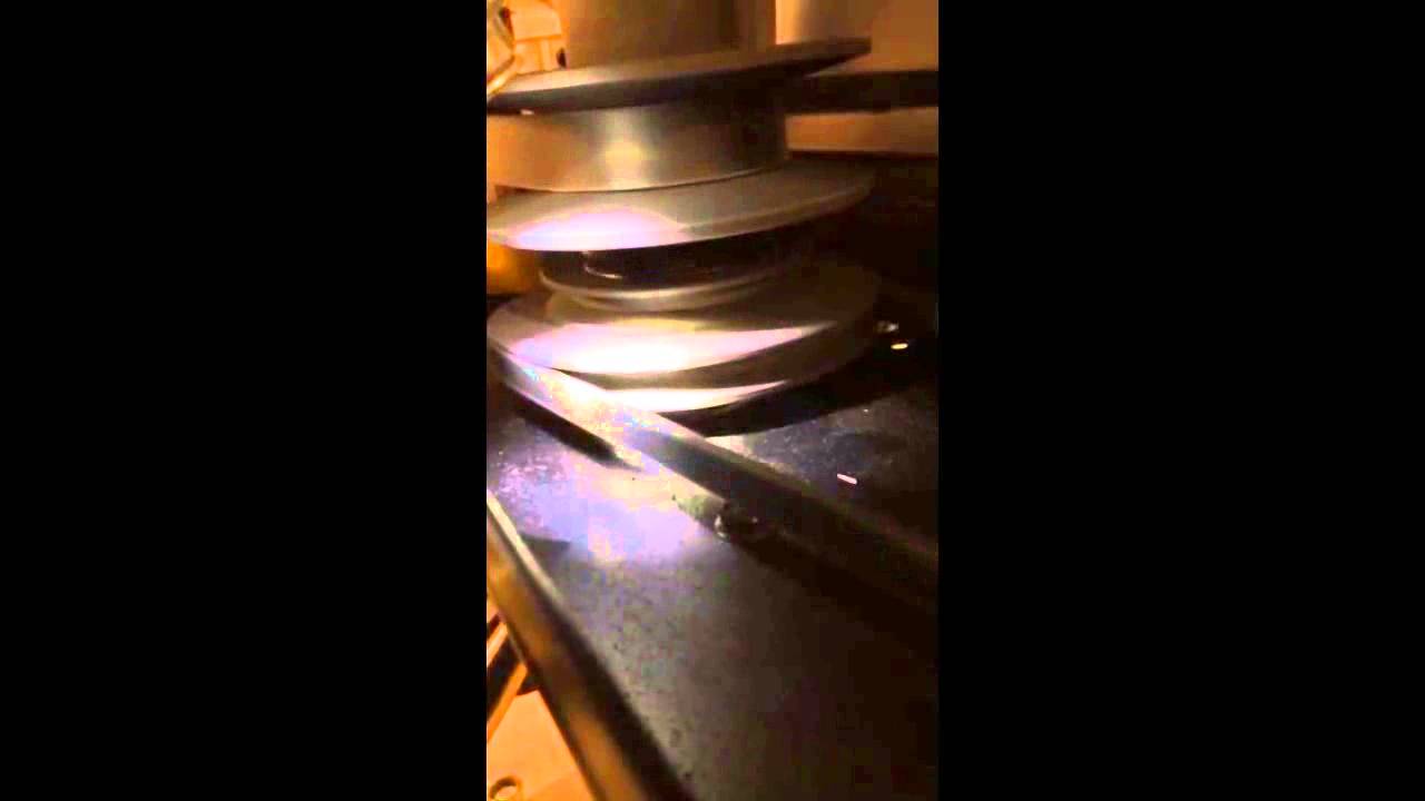 Wen Drill Press Pulley Run out - YouTube