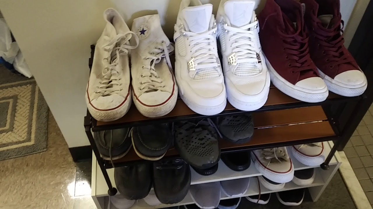 College Dorm Room Tour - Top 10 Shoe Collection - YouTube