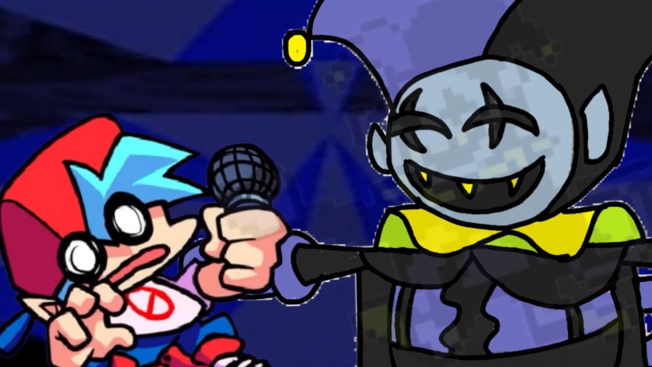 JEVIL RETURNS IN FNF (Vs. Kris FNF Mod) - YouTube