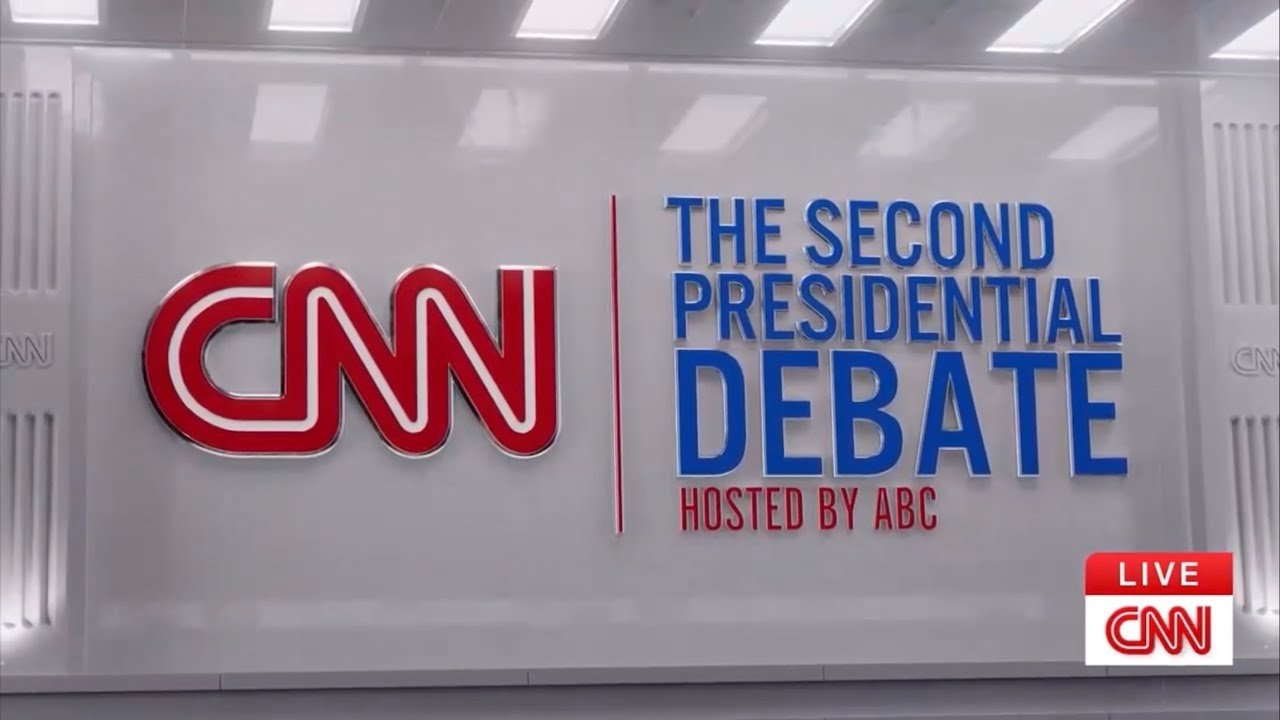 CNN: The Second 2024 U.S. Presidential Debate Intro/Opening - YouTube