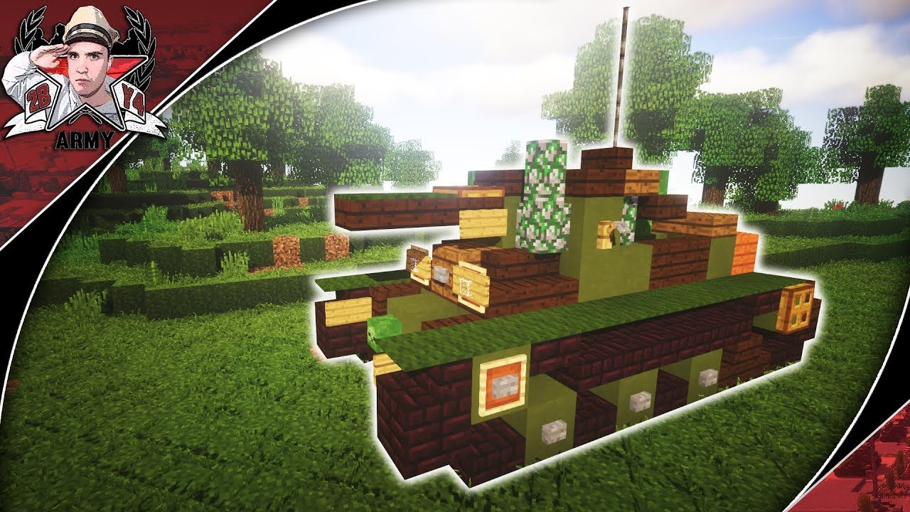 Minecraft: WW2 BT-5 | Light Calvary Tank Tutorial - YouTube
