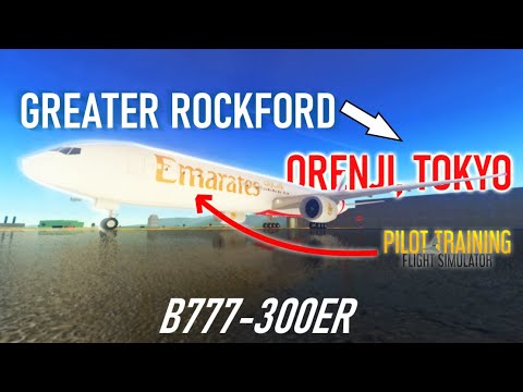 TRIP REPORT | GR-TOKYO | PTFS | Emirates B777-300ER (Roblox) - YouTube