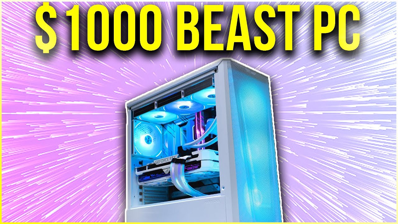 The Best $1000 RX 7800 XT "BEAST" Gaming PC Build 🤯 - YouTube
