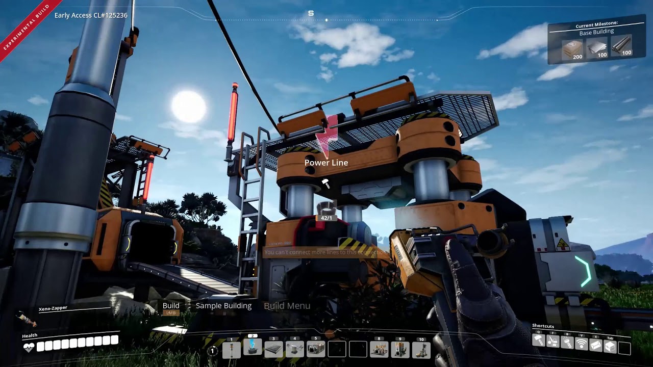 Satisfactory EP 1 Starting The Base Place - YouTube