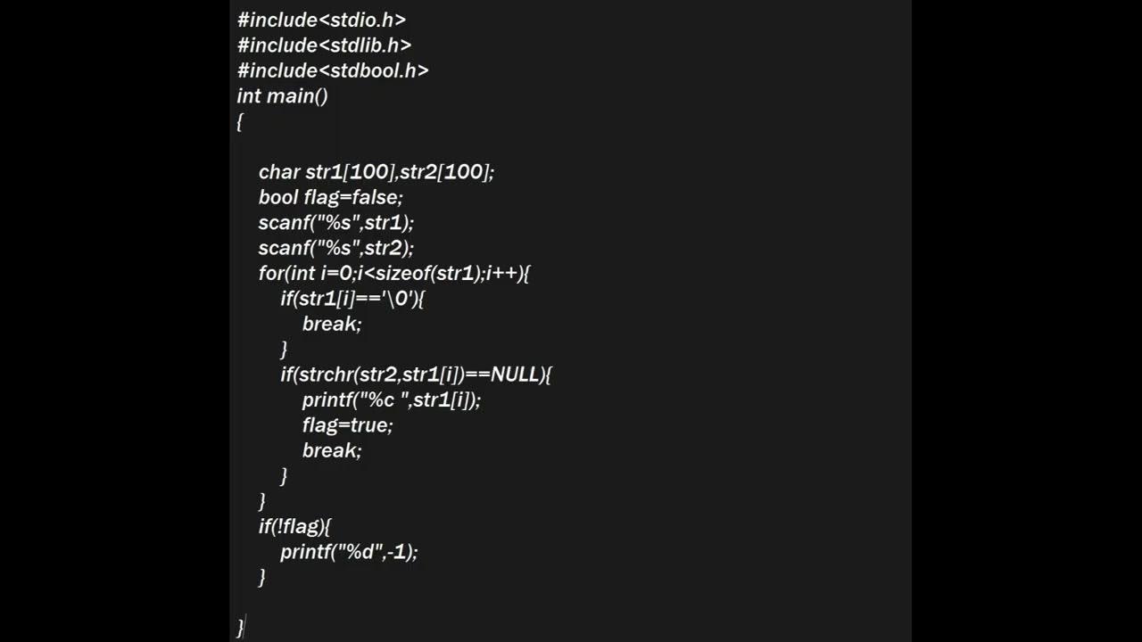 SkillRack- Daily Challenge - Python - C - 002 (Program Id: 9325) 19-08-23 - YouTube