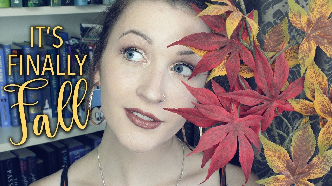 IT'S FINALLY FALL BOOK TAG - YouTube