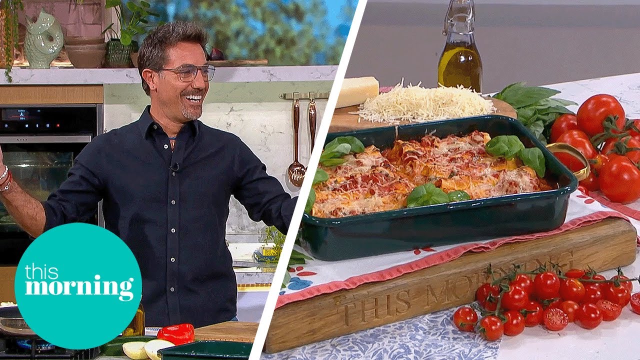Gino D'Acampo Is Back With An Indulgent Cannelloni Pasta Bake | This ...