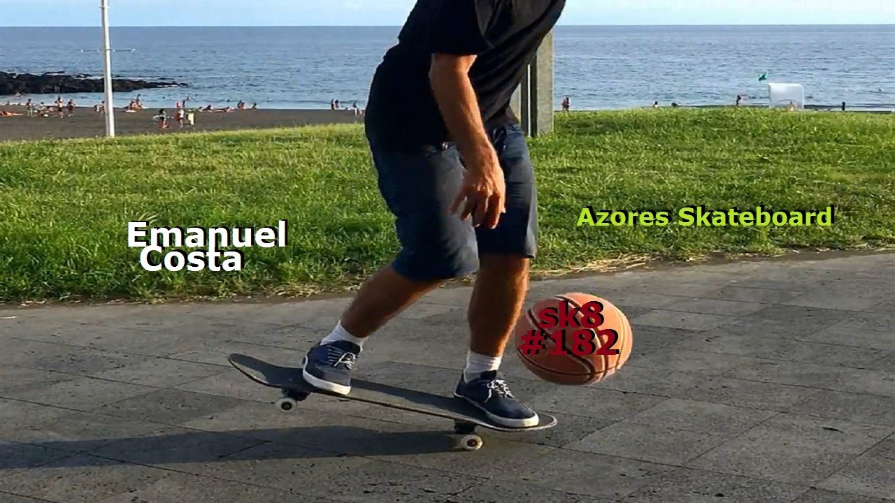 Azores SKATEBOARD Emanuel Costa - sk8 182 - YouTube