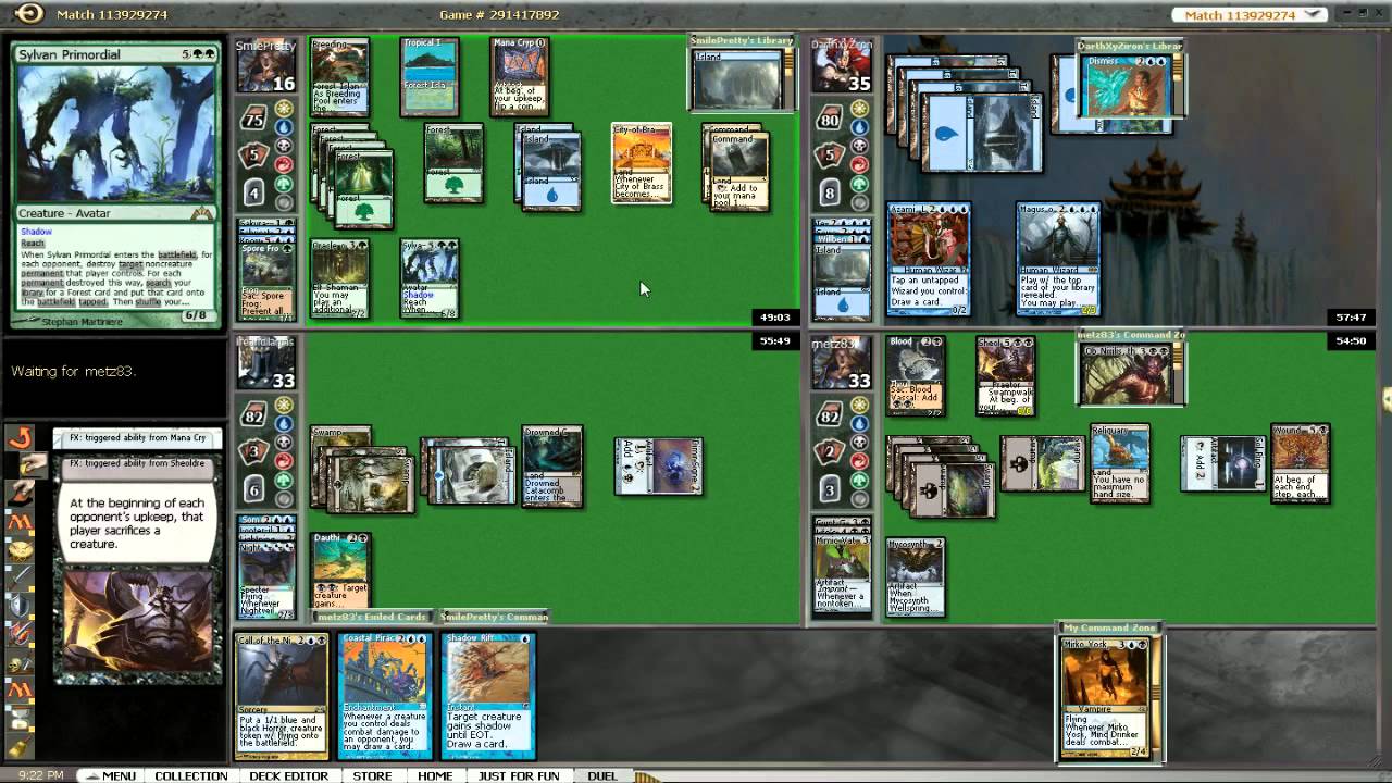 Mirko Vosk, Mind Drinker EDH Game 4 - YouTube