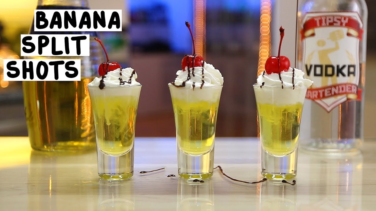 Banana Split Shots - YouTube