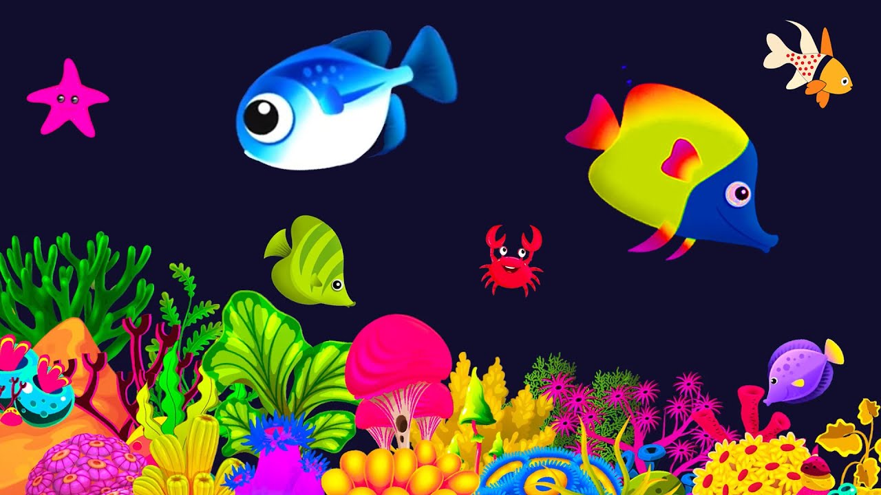 Bedtime Lullabies and Calming Undersea Animation ♫ Baby Lullaby #56 ...