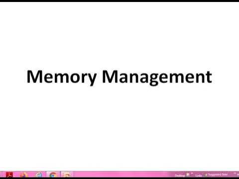 Memory management (Part-1) - YouTube