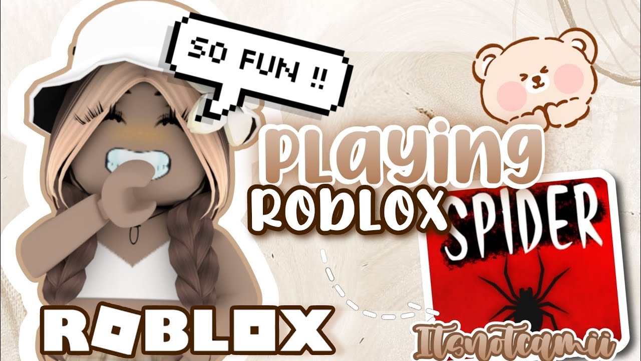 ⋆｡ﾟ☁︎｡⋆ Roblox Spider GamePlay With A Friend... I was Spider !! ⋆｡ﾟ☁︎｡⋆ ...