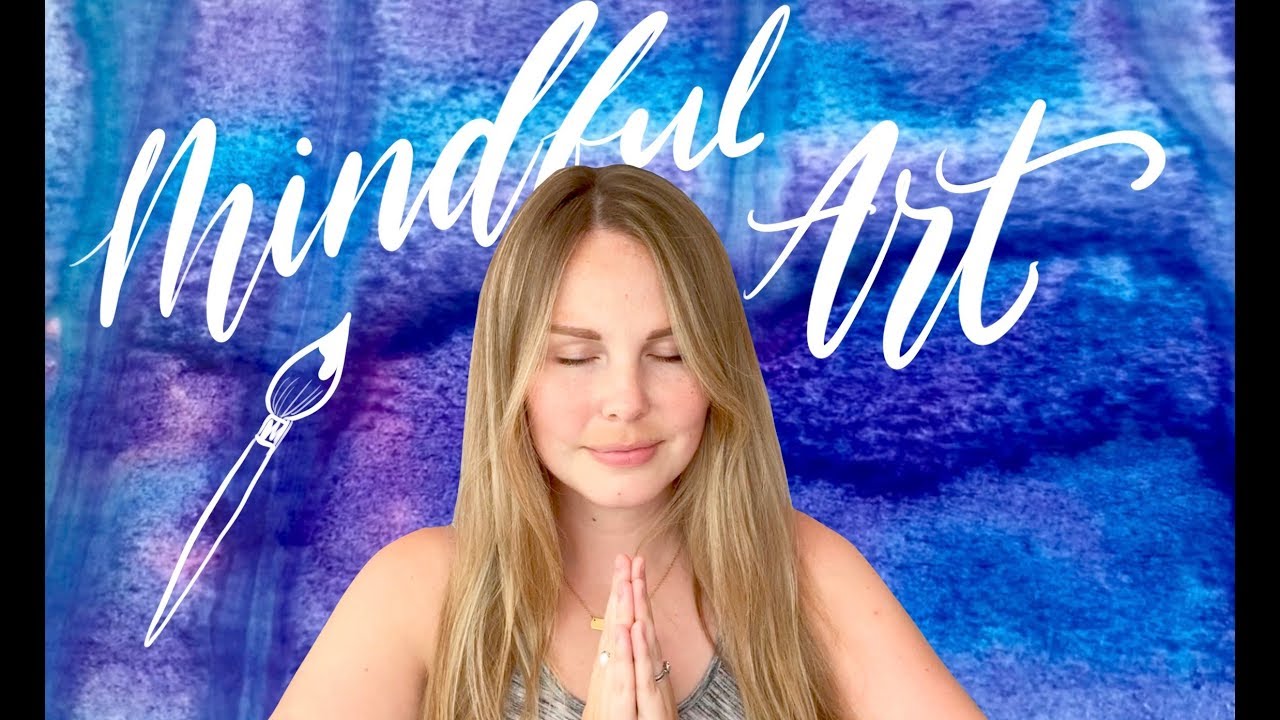 Mindful Watercolour Art - YouTube