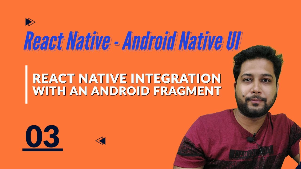 React Native Integration With An Android Fragment Native Ui Components Beginner Urduhindi