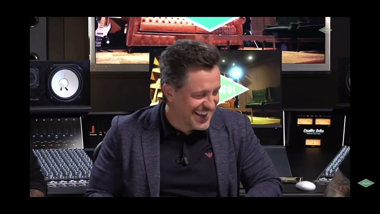 Com Rick Bonadio, Fulvio Oliveira e Marinho Overall, no momento "Jam ...