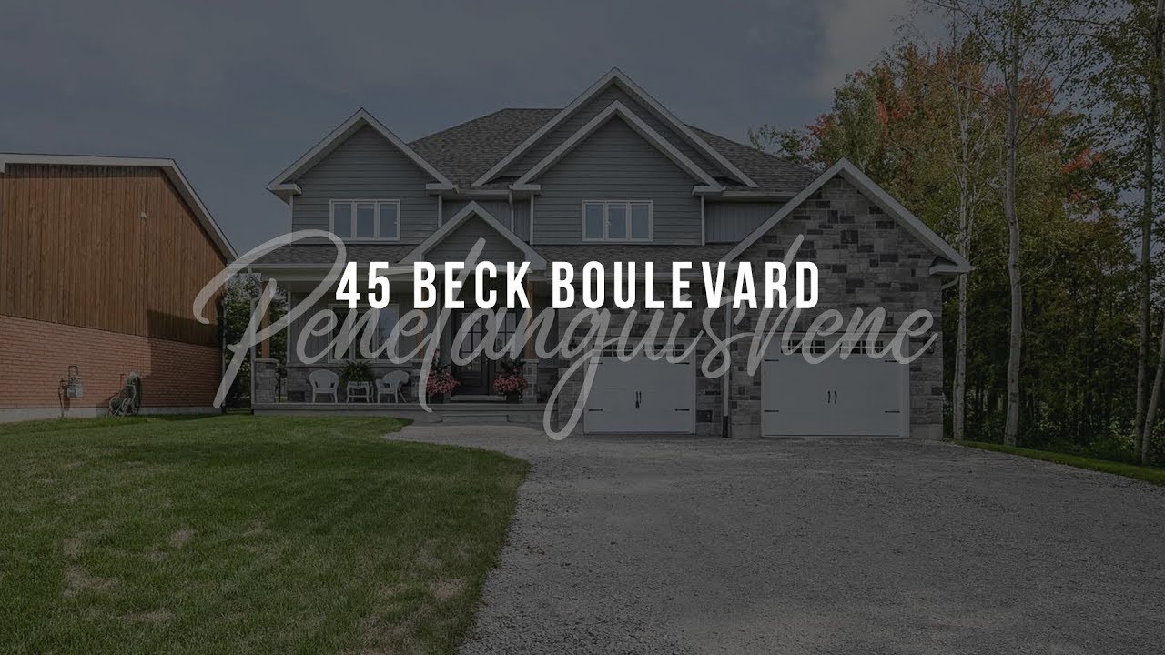45 Beck Boulevard, Penetanguishene - www.thewalkerteam.ca - YouTube