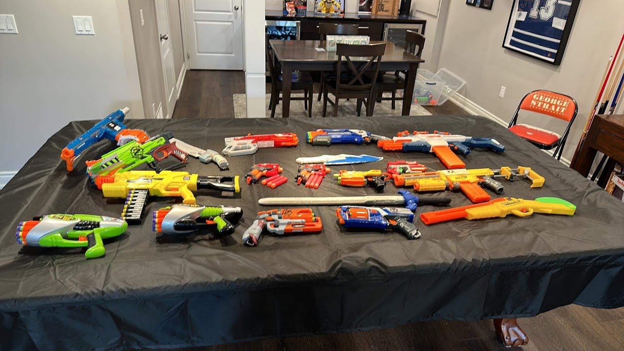 Nerf Guns Training for the tournament with Haydogamg - YouTube