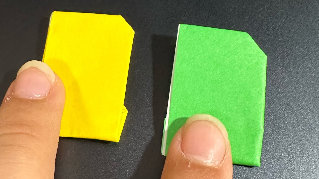 Origami Sim Card - YouTube
