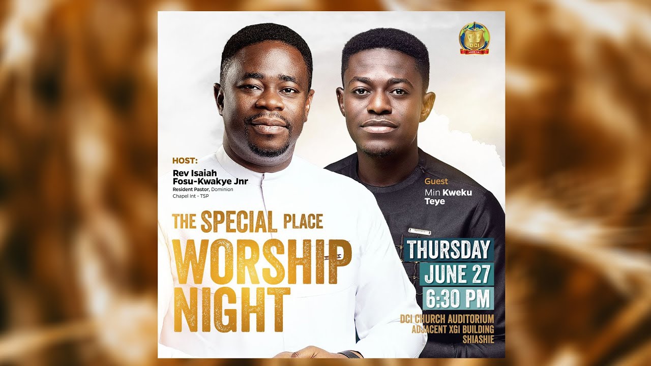 THE SPECIAL PLACE WORSHIP NIGHT || JUNE EDITION 2024 || 27-06-2024 # ...