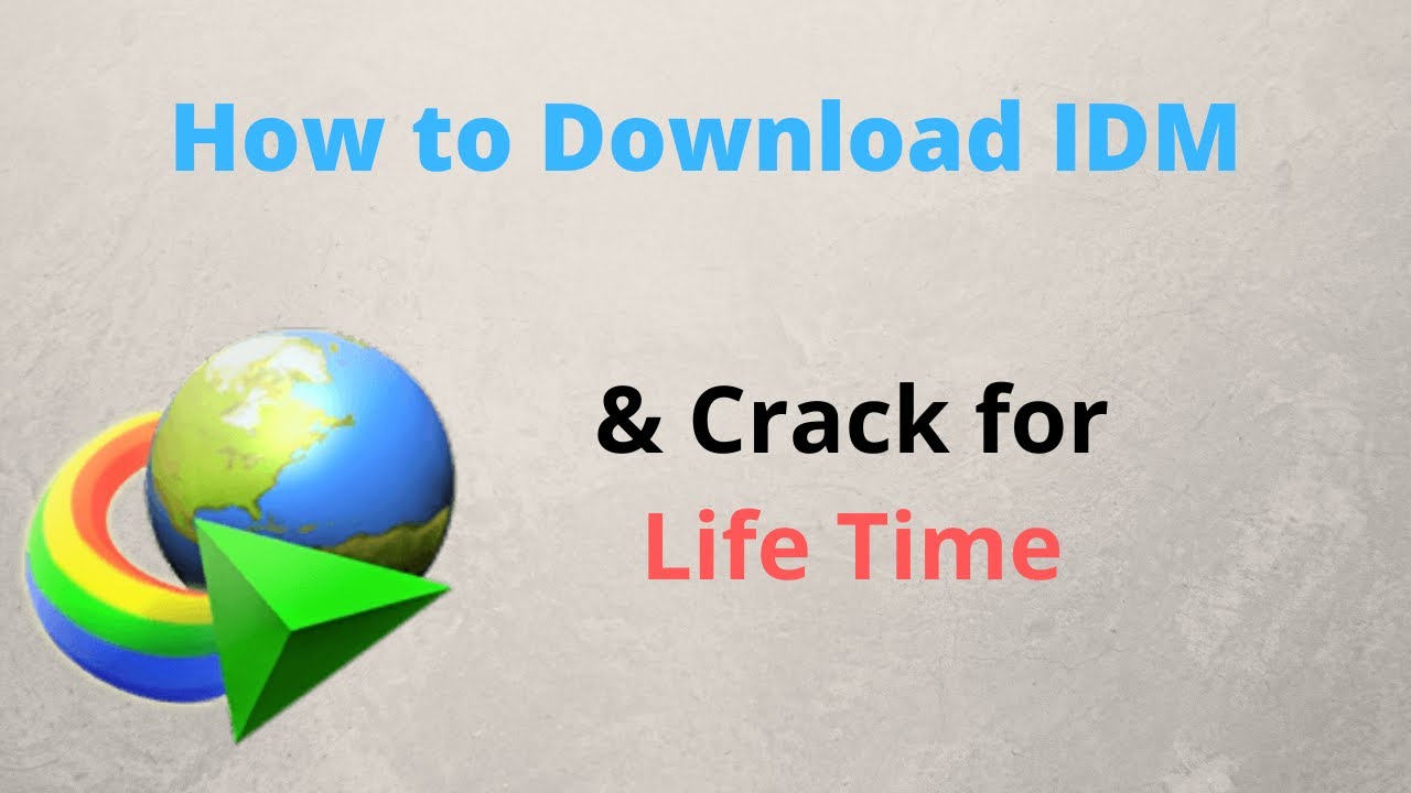 How to download and install IDM and use it for Life Time free - YouTube