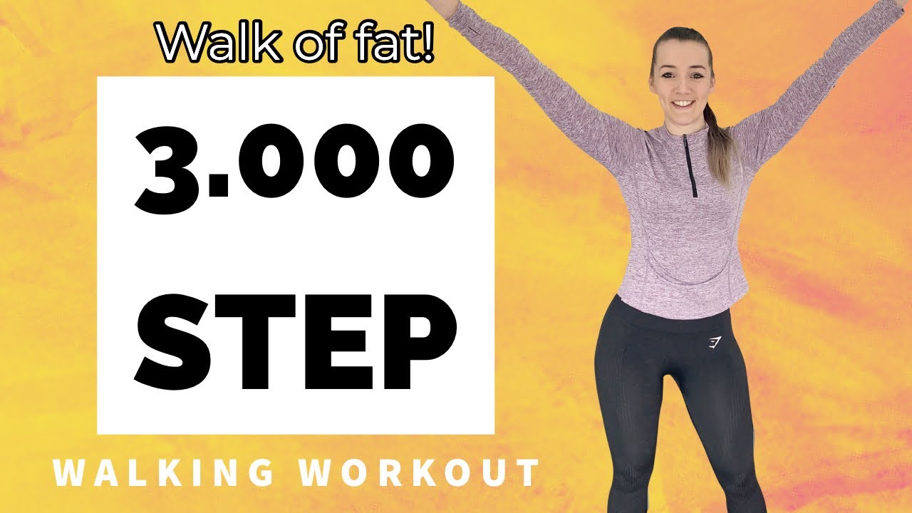 3000 Steps in 30 Minutes // Fun Walking Workout // Walk To The Beat ...