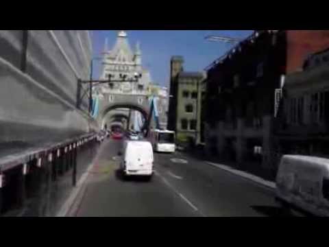 London Bus Route 78 over Tower Bridge - YouTube