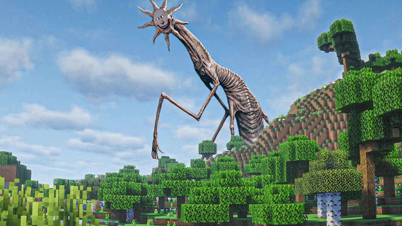 Tentei SOBREVIVER ao SUNMAN no Minecraft e foi BIZARRO! - YouTube