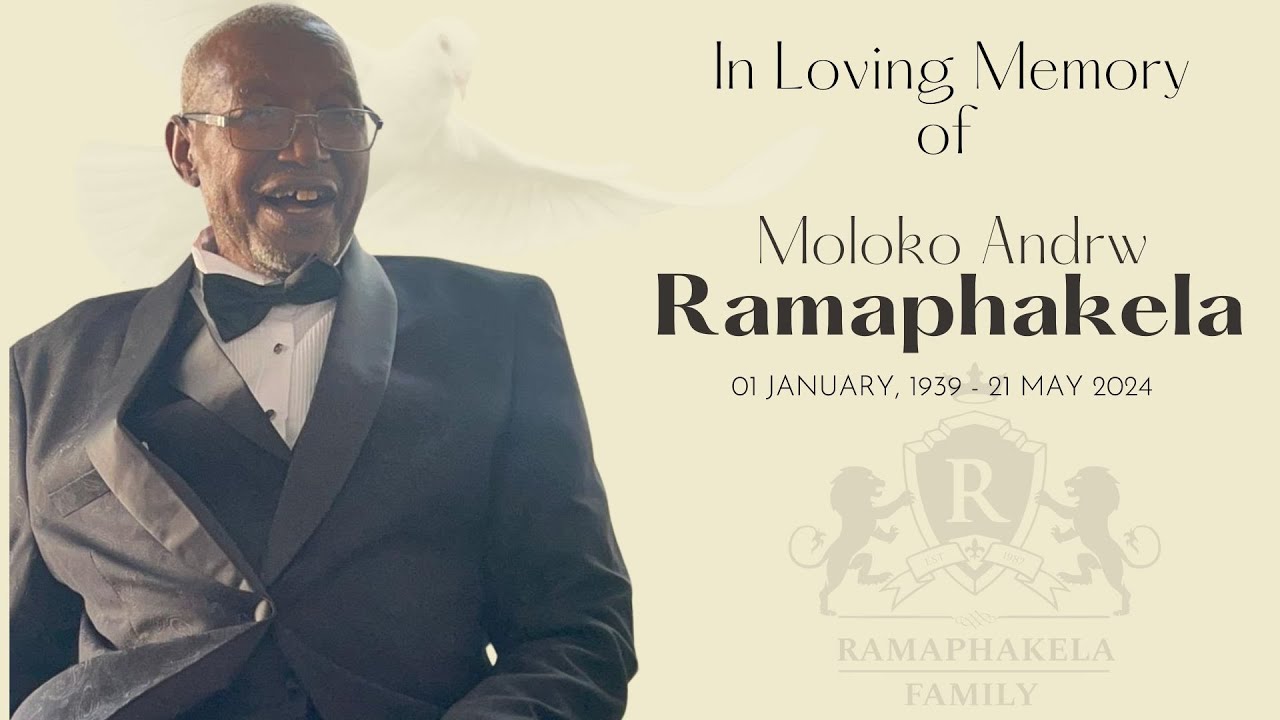 Moloko Andrew Ramaphakela Funeral Service - YouTube