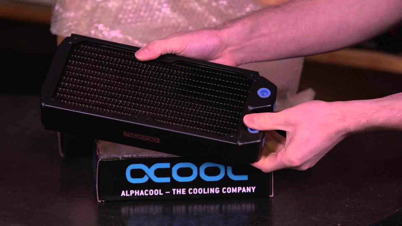 Alphacool NexXxos XT 45 FULL COPPER Radiator Unboxing & First Look ...