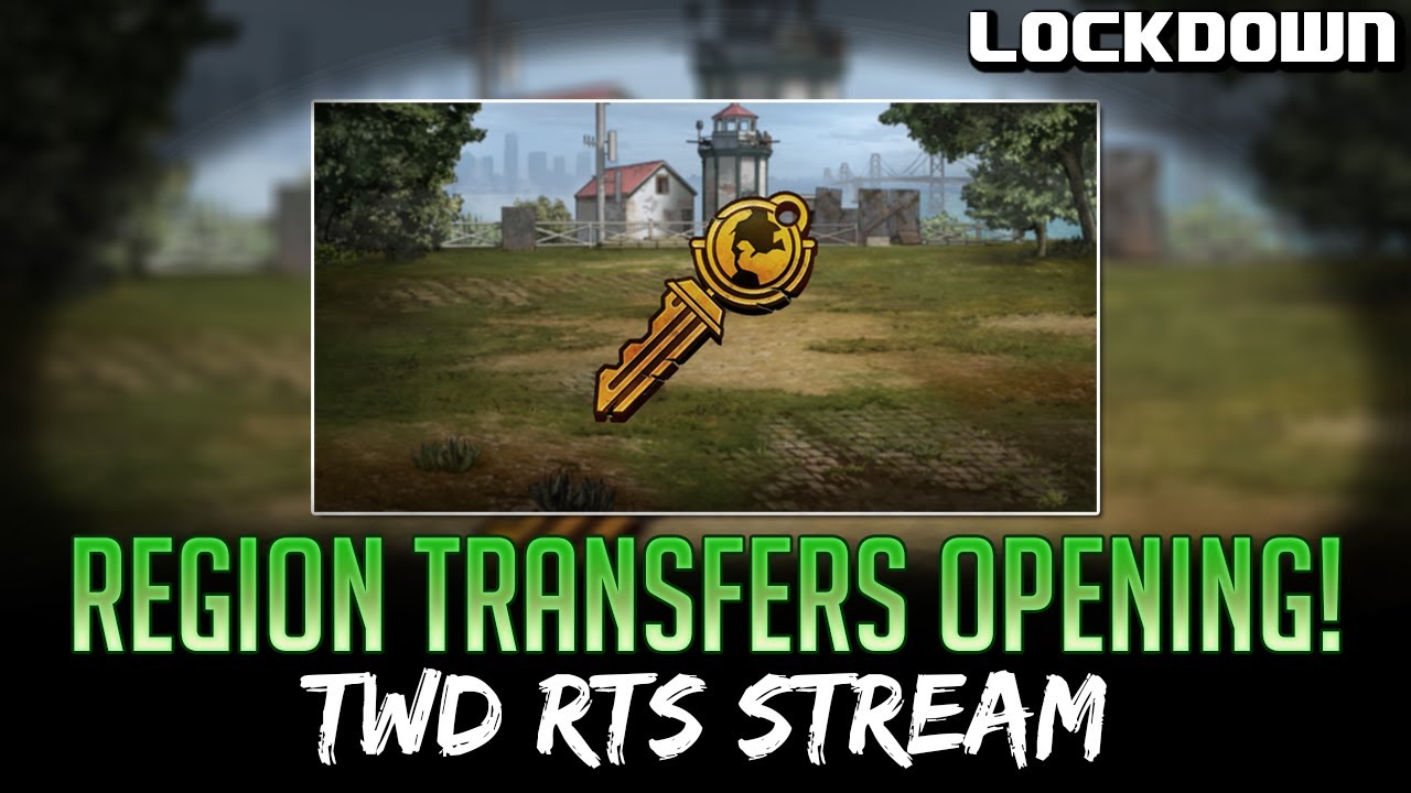 Region Transfers Opening! TWD RTS Stream - The Walking Dead: Road to ...
