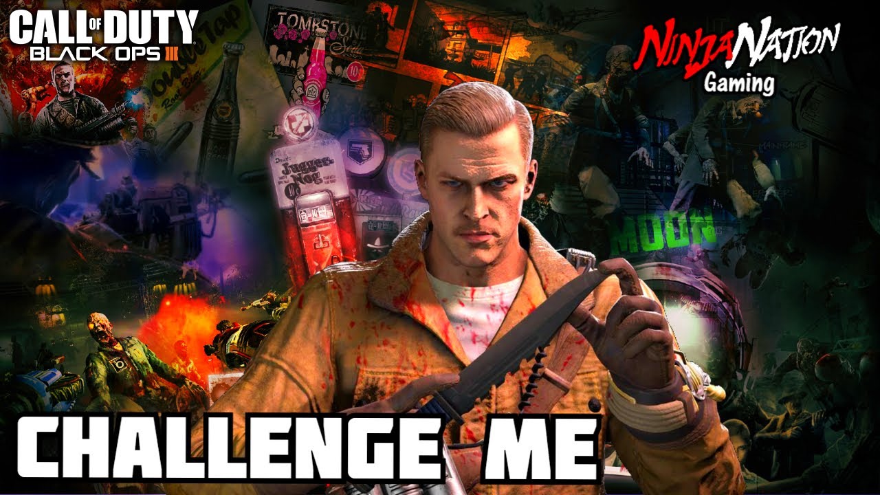 👾 REVERSE RAINBOW PERK CHALLENGE - BO3 ZOMBIES / DER EISENDRACH | THE ...