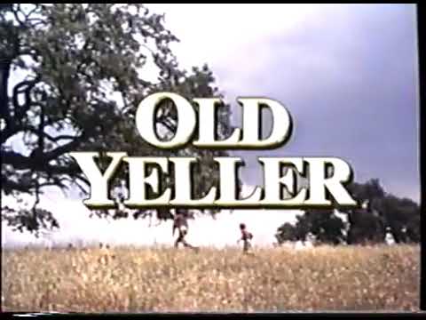 Disney's Old Yeller VHS Release Trailer/Ad - 1997
