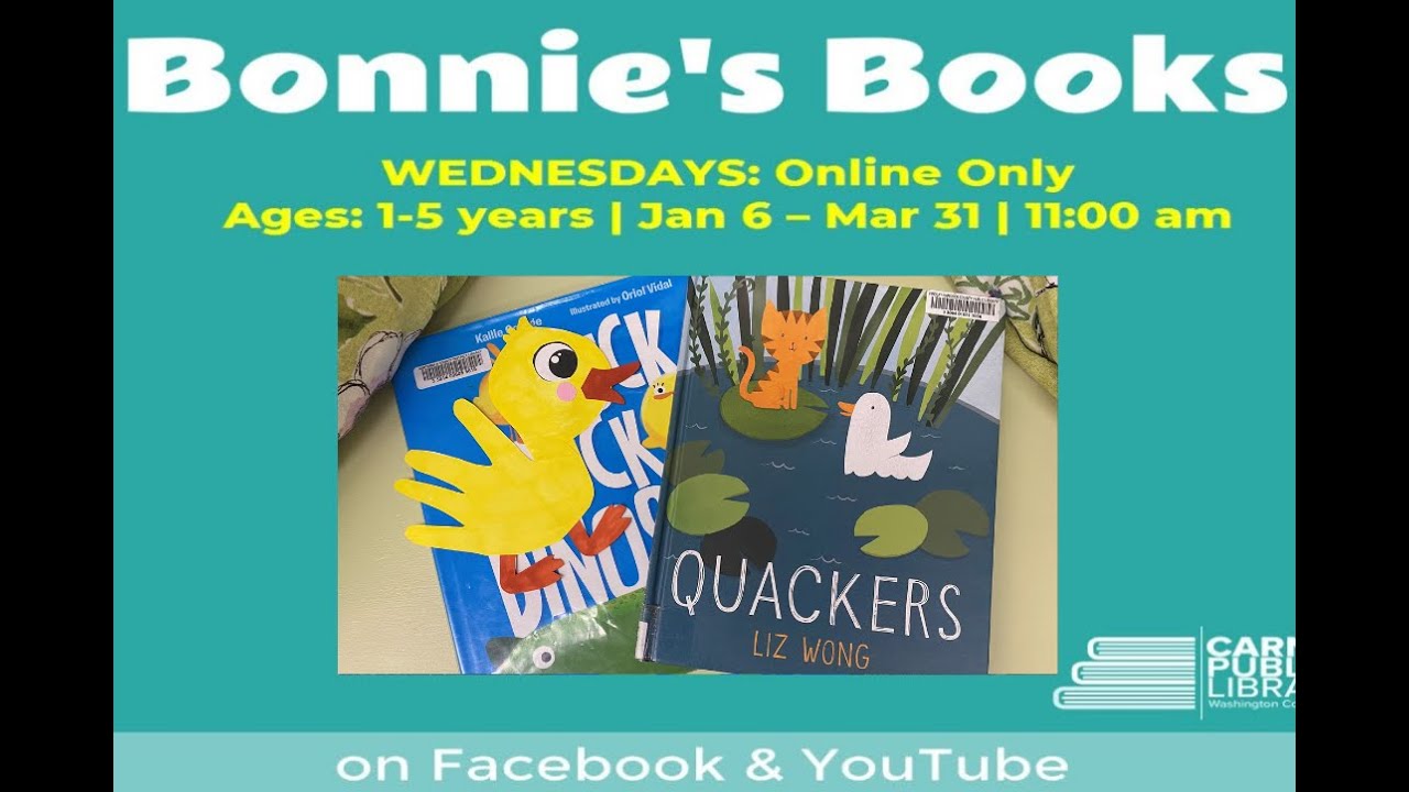 Bonnie's Books: Ducks - YouTube