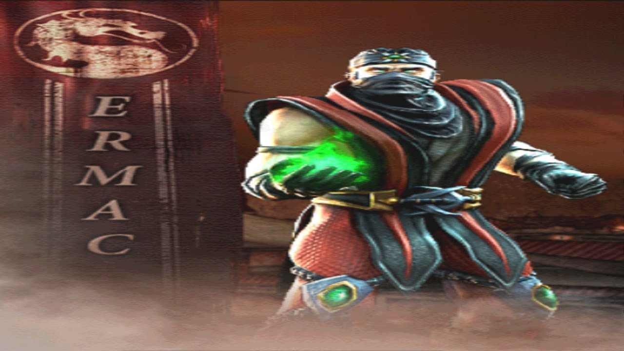 Mortal Kombat Deception Ermac Alternate Costume Arcade Playthrough ...