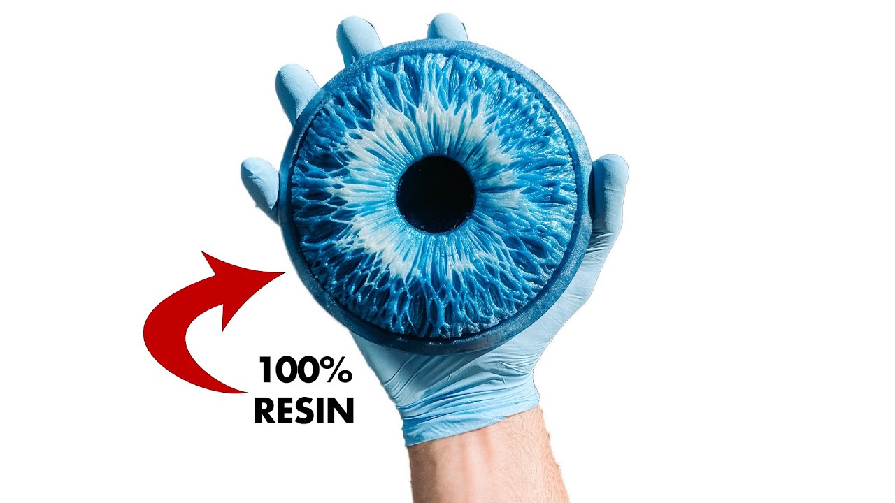 Making an IRIS out of RESIN! - YouTube