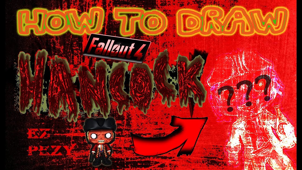 How To Draw Hancock from Action Figure | Fallout 4 - YouTube