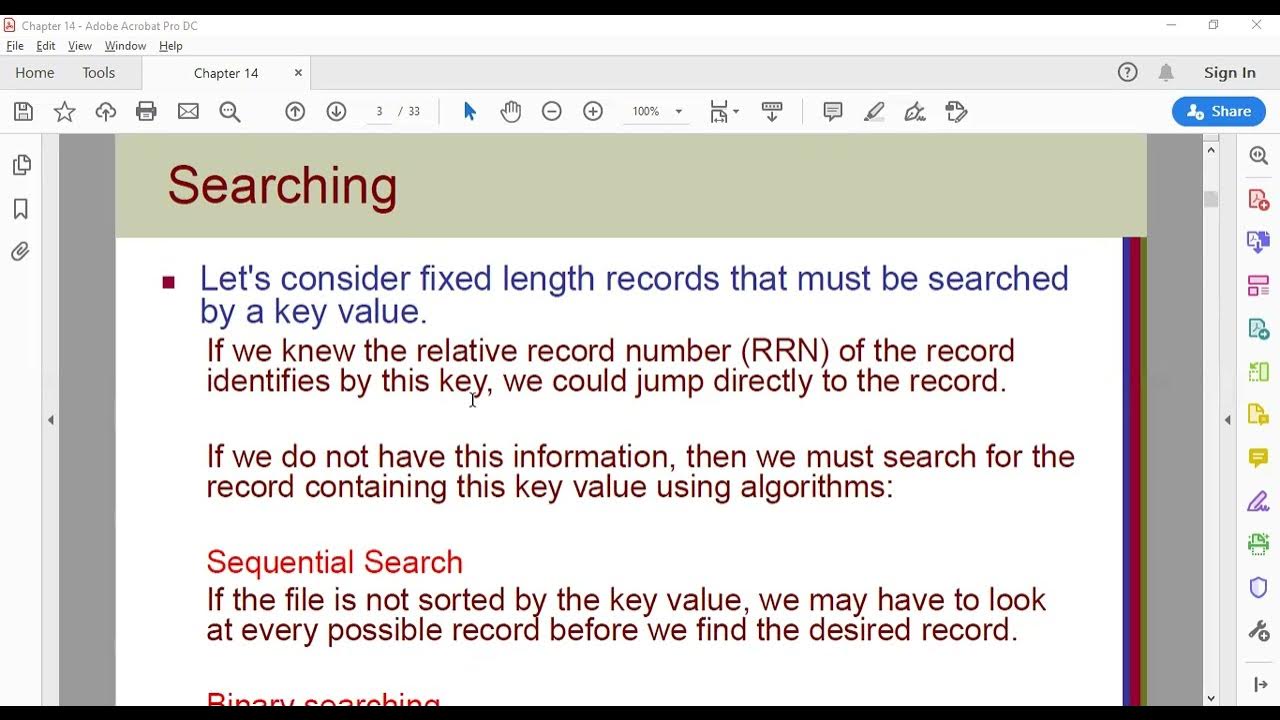 1/4 - DB 2 - Indexing Structures for Files - YouTube