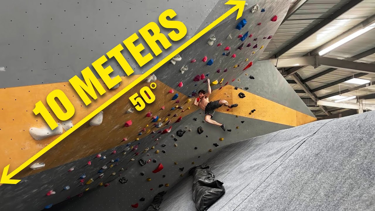 The Craziest Bouldering Wall... - YouTube