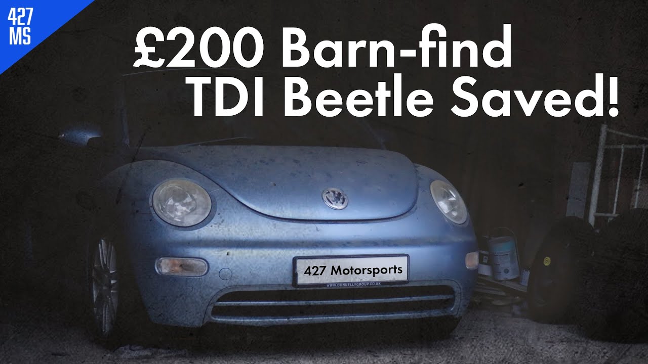 Rescuing a £200 VW Beetle TDI | Budget Diesel Revival! - YouTube