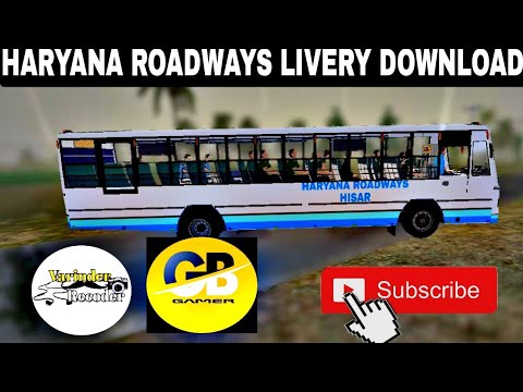 Haryana roadways livery download/ Haryana roadways bus mod / Roadways ...
