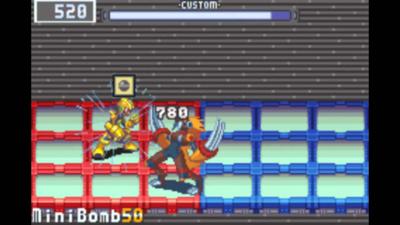 MegaMan Battle Network 3: Rank 8 Boss - YouTube