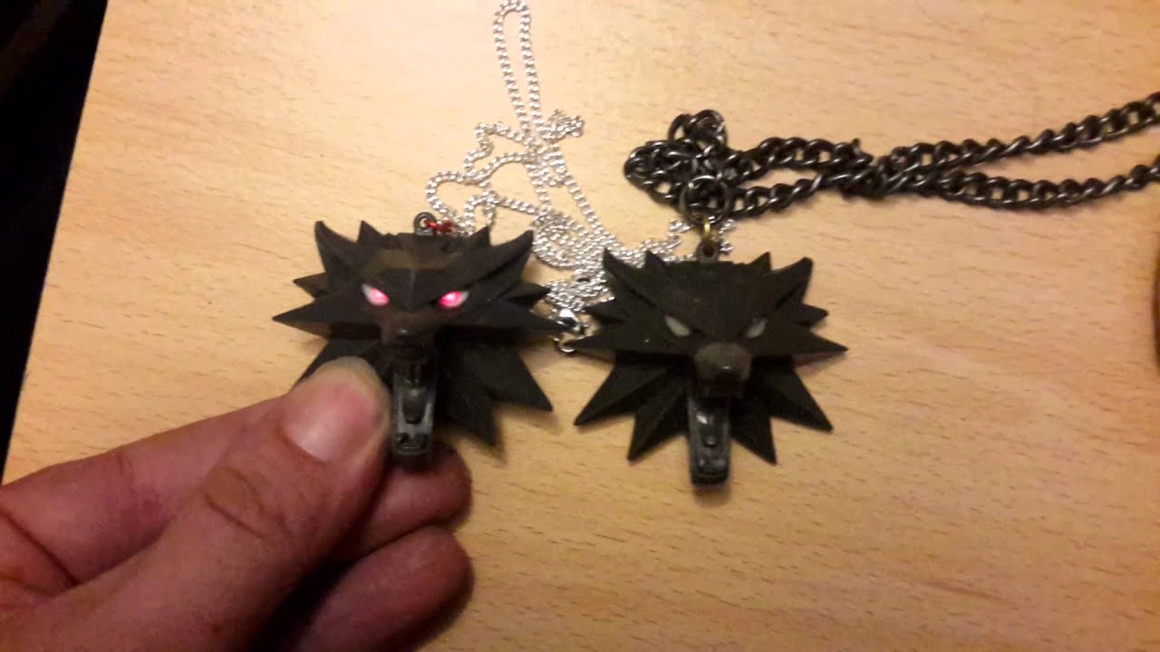 Witcher medallion test part 2 - YouTube