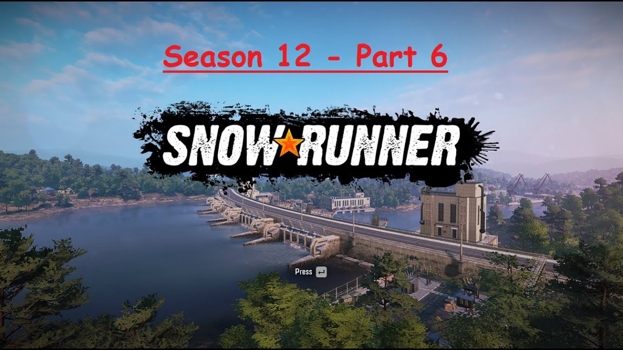 Snowrunner - Season 12 - P6 - Moving into the Flatland map - YouTube